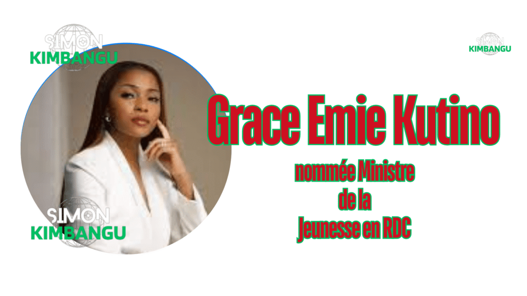 Grace Emie Kutino nommée Ministre Aout 2025